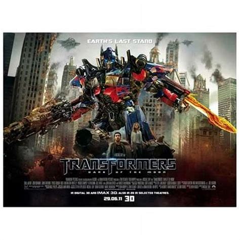 Transformers Dark Of The Moon Movie Poster Transformers The Artistic
