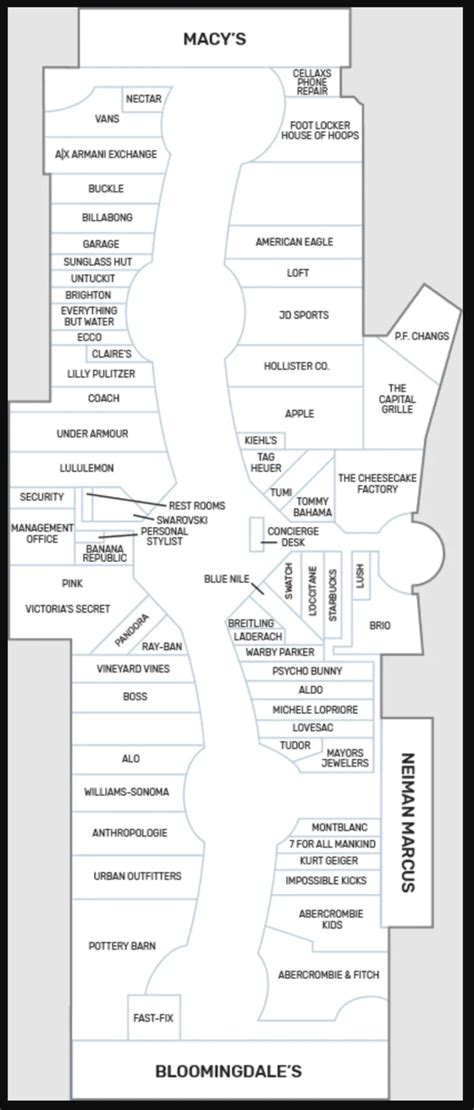 Natick Mall Map 2024 All Maps