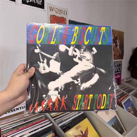 Used Gorilla Biscuits Start Today Lp