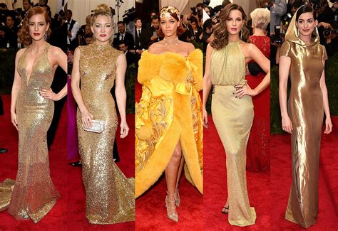 Gold Dresses Met Gala 2015 The Art Gala