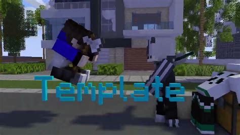 Mine Imator Intro Template 5 Youtube