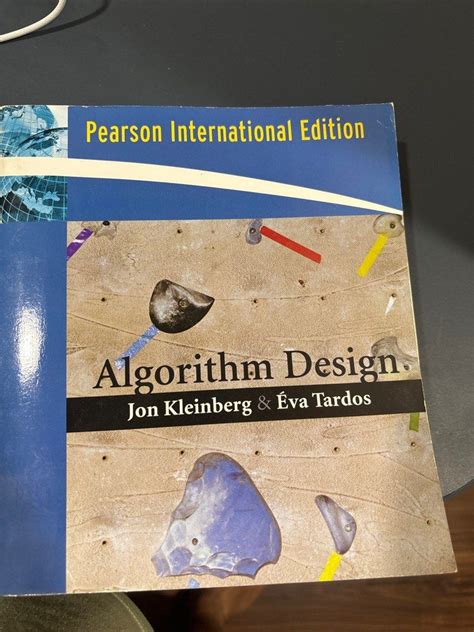 Algorithm Design Hobbies And Toys Books And Magazines Textbooks On Carousell