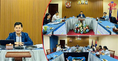 ឯកឧត្តម នាក់ សើគីរីន ដឹកនាំក្រុមការងារពិភាក្សាលើសេចក្តីព្រាងនៃអនុសញ្ញា