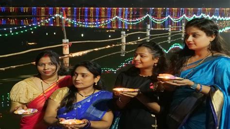 Chhath Puja 2022 नहाय खाए के साथ शुरू हुआ छट महापर्व 10 हजार दीपों से