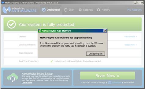 I Updated Malwarebytes Anti Malware Premium And It Wont Update