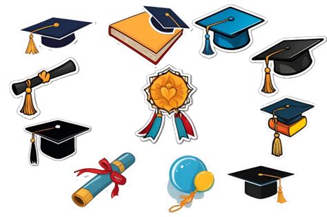 Stickers Graduation Graphic By Printsam · Creative Fabrica