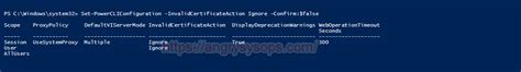 Power Cli Error Invalid Server Certificate Use Set Powercliconfiguration To Set The Value For