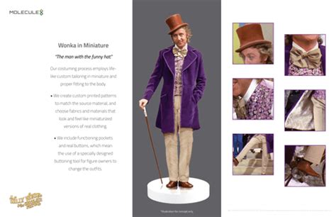 Molecule8 Willy Wonka And The Chocolate Factory Willy Wonka 16 Scale
