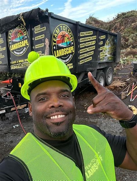 Kc On The Job Tampa Bay Fl Team Tolson Landscape