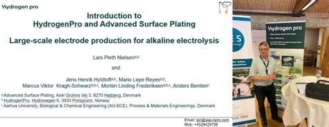 Hydrogenpro Aarhusptx Energystorage Powertox Greenenergy Renewableenergy