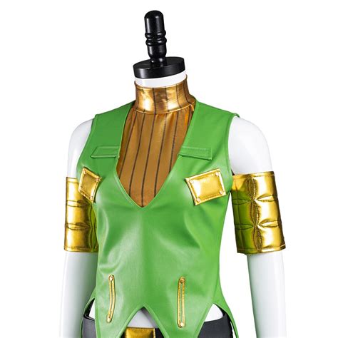 Jojos Bizarre Adventure Ermes Costello Cosplay Costume Anime