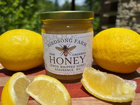 Lemon Whipped Honey