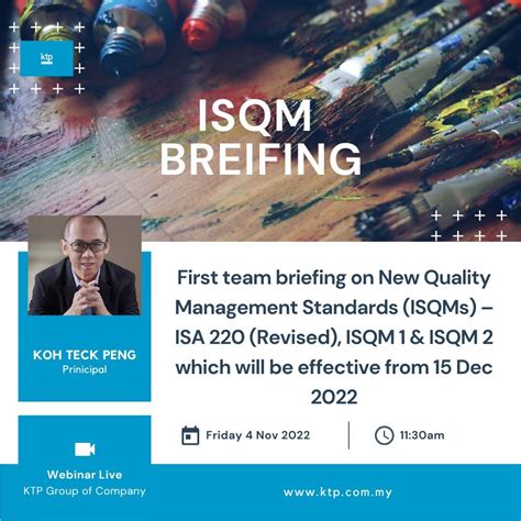 Lim Qiu Hui On Linkedin Ktp Stafftraining Isqm Quality Audit