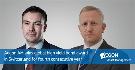 Aegon Am Wins Global High Yield Bond Award In Switzerland For Fourth… Thomas Hanson Cfa