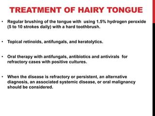 Tongue In Health And Disease Pptx