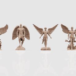 Download 6 3d Models From Angels Listed By Houseoffantasy3d • 3d