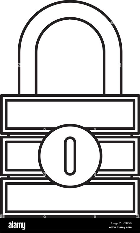 Padlock Security Symbol Vector Illustration Graphic Design Stock Vector Image And Art Alamy