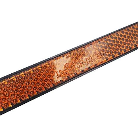 Stick On Hexagonal Reflectors Front Fork Side