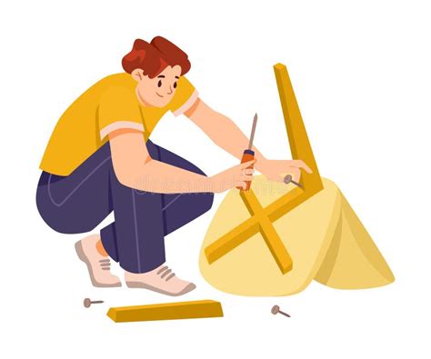 Furniture Assembling Stock Illustrations 549 Furniture Assembling Stock Illustrations Vectors
