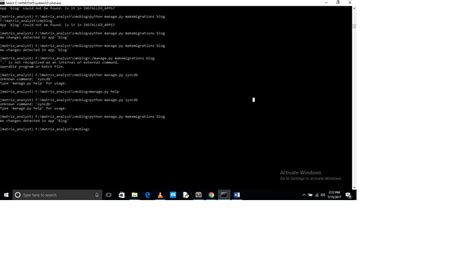 Django Python Manage Py Makemigrations Blog Returns No Changes Detected In App Blog Stack
