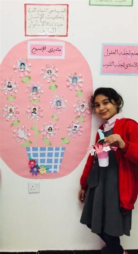 لوحة متميزو الأسبوع بالعلم تجذب العقول وبالأخلاق تجذب القلوب مصطفى