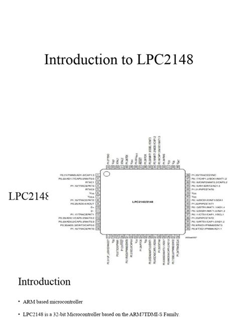 Lpc2148 Intro Pdf Microcontroller Electrical Engineering