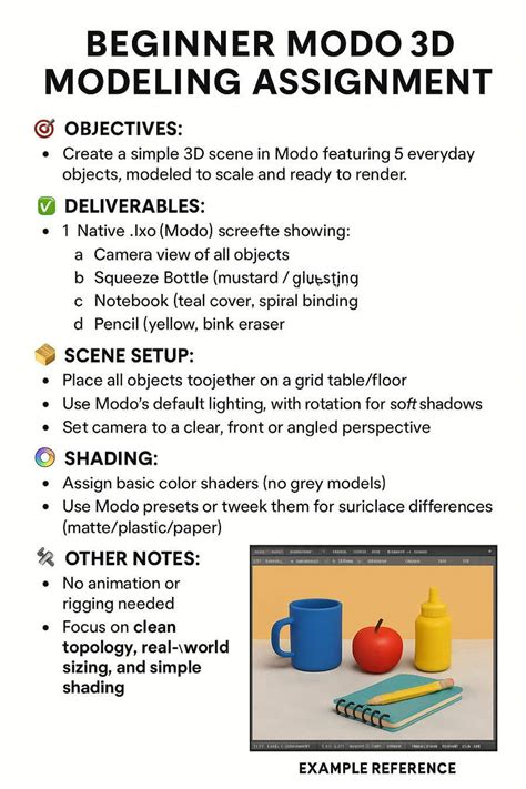 Entry 1 By Zeeshankhan70 For Modo Beginner Modeling Assignment Freelancer