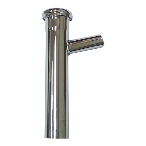 1 1 2 In Brass Slip Joint Branch Tailpiece 5 8 In Od Outlet In The