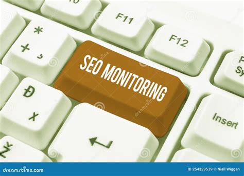 Text Caption Presenting Seo Monitoringtracking The Progress Of Strategy