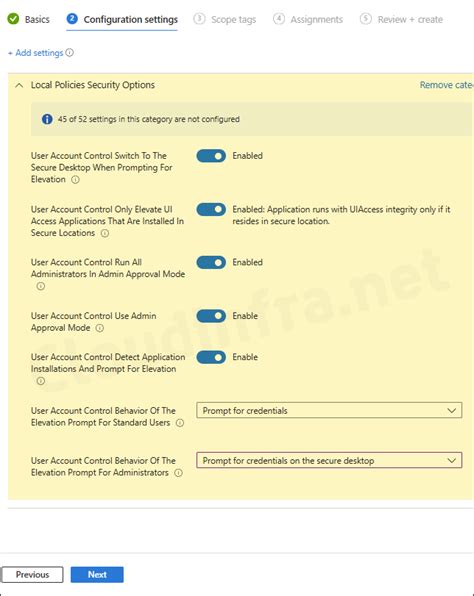 Configure Uac User Account Control Using Intune