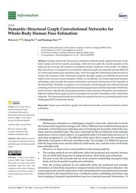 Pdf Semanticstructural Graph Convolutional Networks For Whole Body