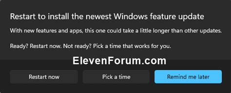 Enable Or Disable Auto Restart Notifications For Windows Update In Windows 11 Windows 11 Forum