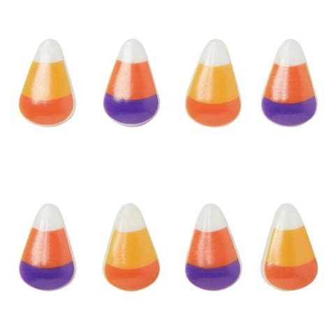 Halloween Candy Corn Buttons Collection Set Of 8 Shank Back H118 C Etsy