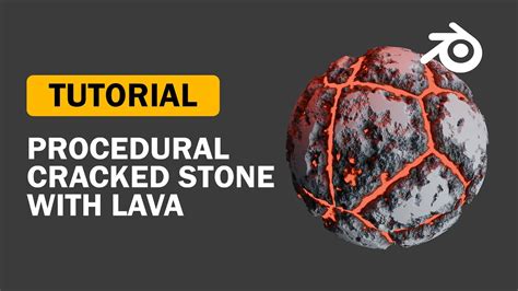 Procedural Stylized Cracked Stone With Lava Tutorials Tips And