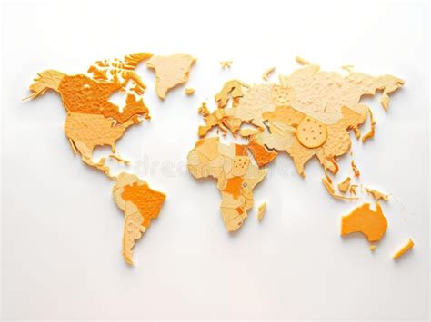 Breathtaking Cheese Mosaic World Map Various Cheese Textures And Colors