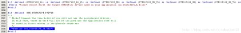 stm32f10x hd和use stdperiph driver宏 孤情剑客 博客园