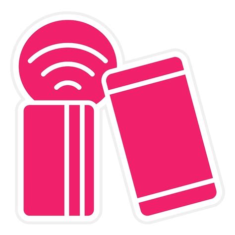 Premium Vector Nfc Icon Style