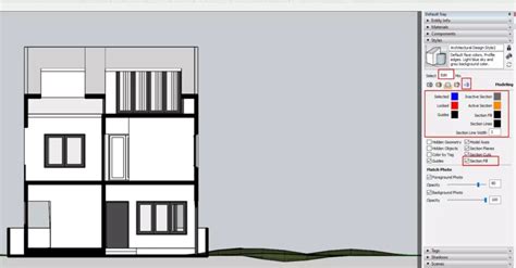 How To Cut A Section In Sketchup For Autocad In