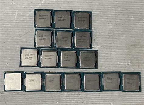 Yahoo オークション 動作不良 CPU 枚セット intel Core i X