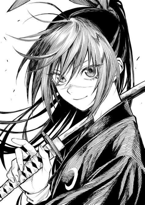 Tsukitsuba Ginko Isekai Samurai Drawn By Iromarimo Danbooru