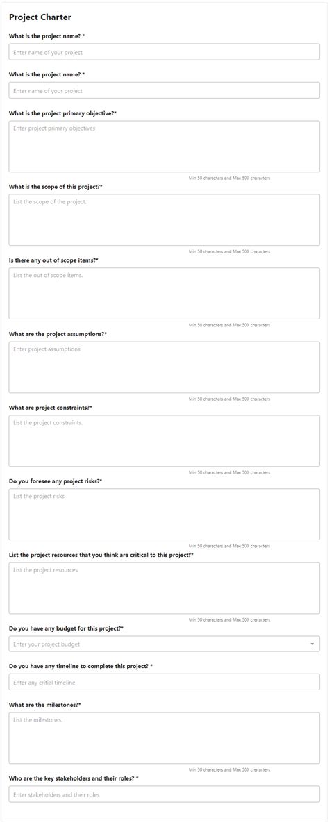 Project Scope Statement