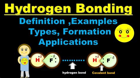Hydrogen Bond Definition Types And Examples