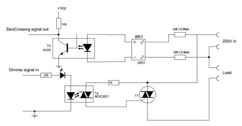 Ac Light Dimmer Module Schematic