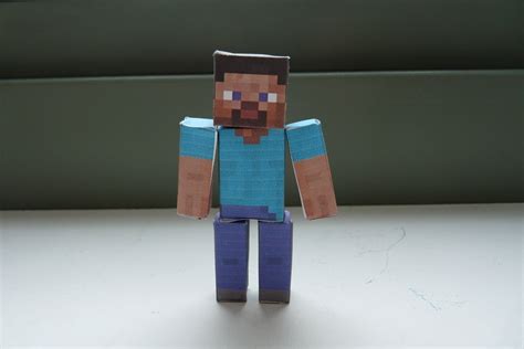 Papercraft Mini Steve De Minecraft Minecraft Papercraft Mini Steve