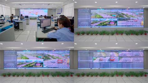 智慧交通监控大屏视频素材 网络科技视频素材下载 高清3840x2160视频素材下载 凌点视频素材网 编号 726612