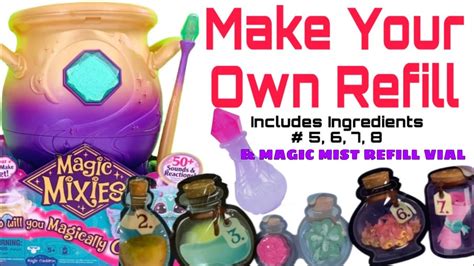 How To Make Your Own Magic Mixies Refill Pack Part 2 Of 2 And Giveaway Youtube