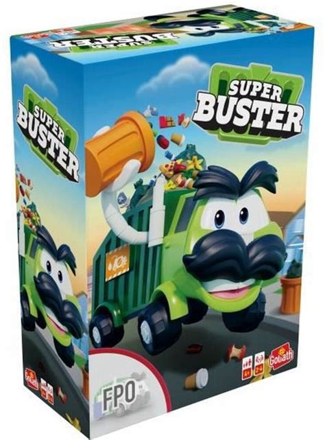 Super Buster Gezelschapsspel Goliath 4 Jaar En Ouder Games