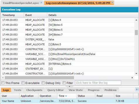 Generate And Analyze Logs Salesforce Trailhead
