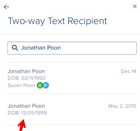 Two Way Text Enhancements Release