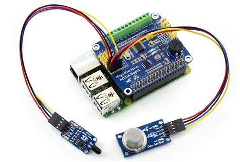 Raspberry Pi High Precision AD DA Expansion Board RobotShop